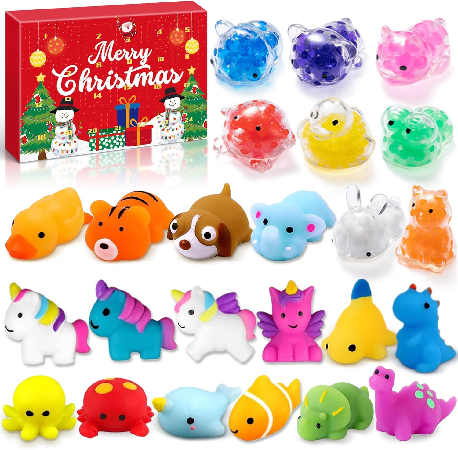 Lubibi Mochi Squishy Toy Advent Calendar 2025, 24 Day Countdown ...