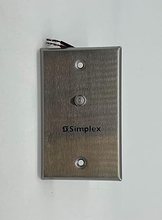SIMPLEX 2098-9808 24V Wall SS Remote LED Alarm Indicator - Amazon.com
