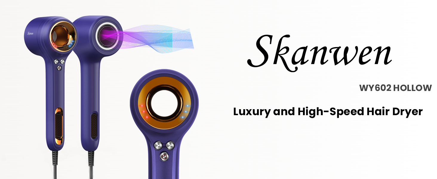 Watch SKANWEN WY602 Hollow High-Speed Hair Dryer on Amazon Live