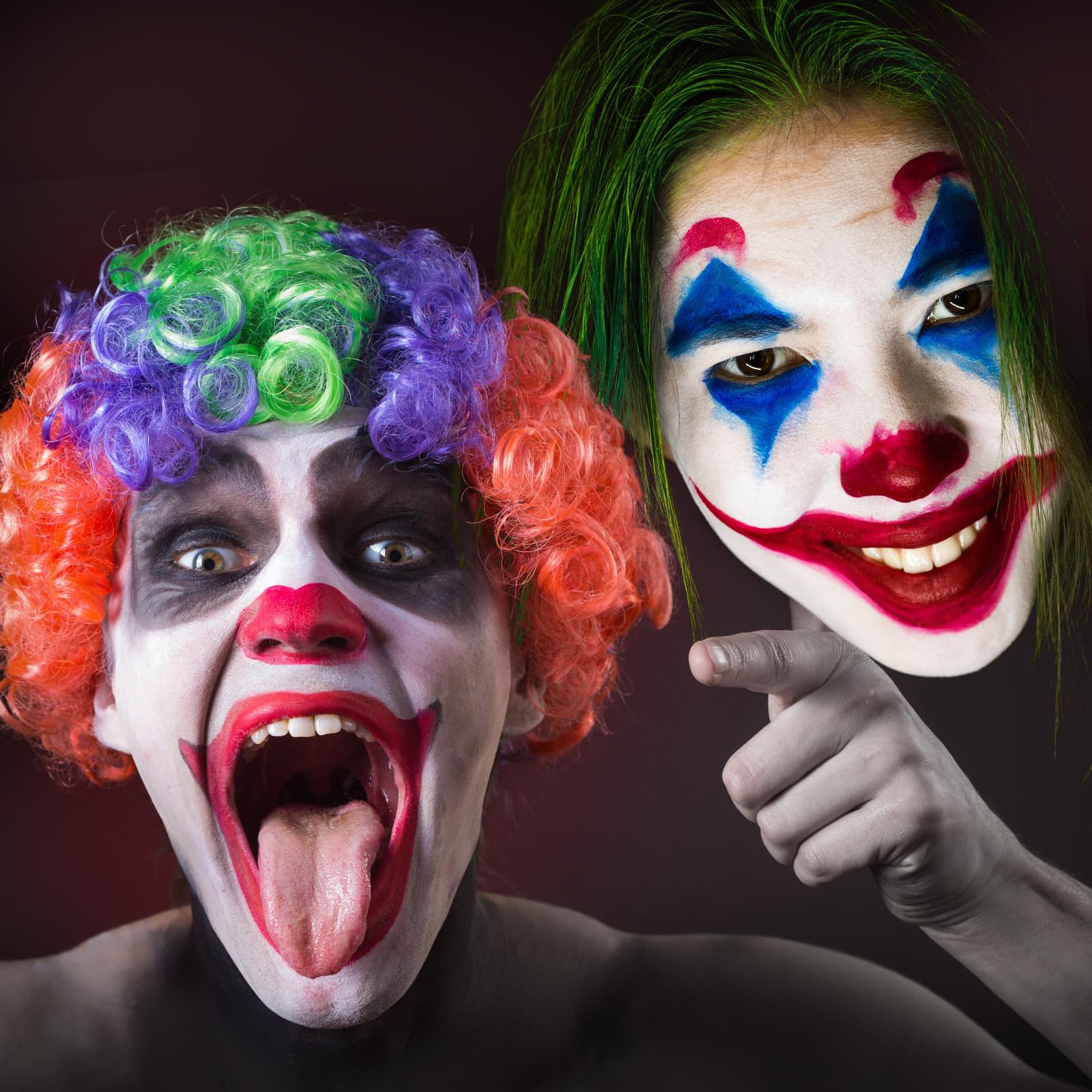 Scary Clown Makeup Kits Halloween Makeup Kit For Kids Adults