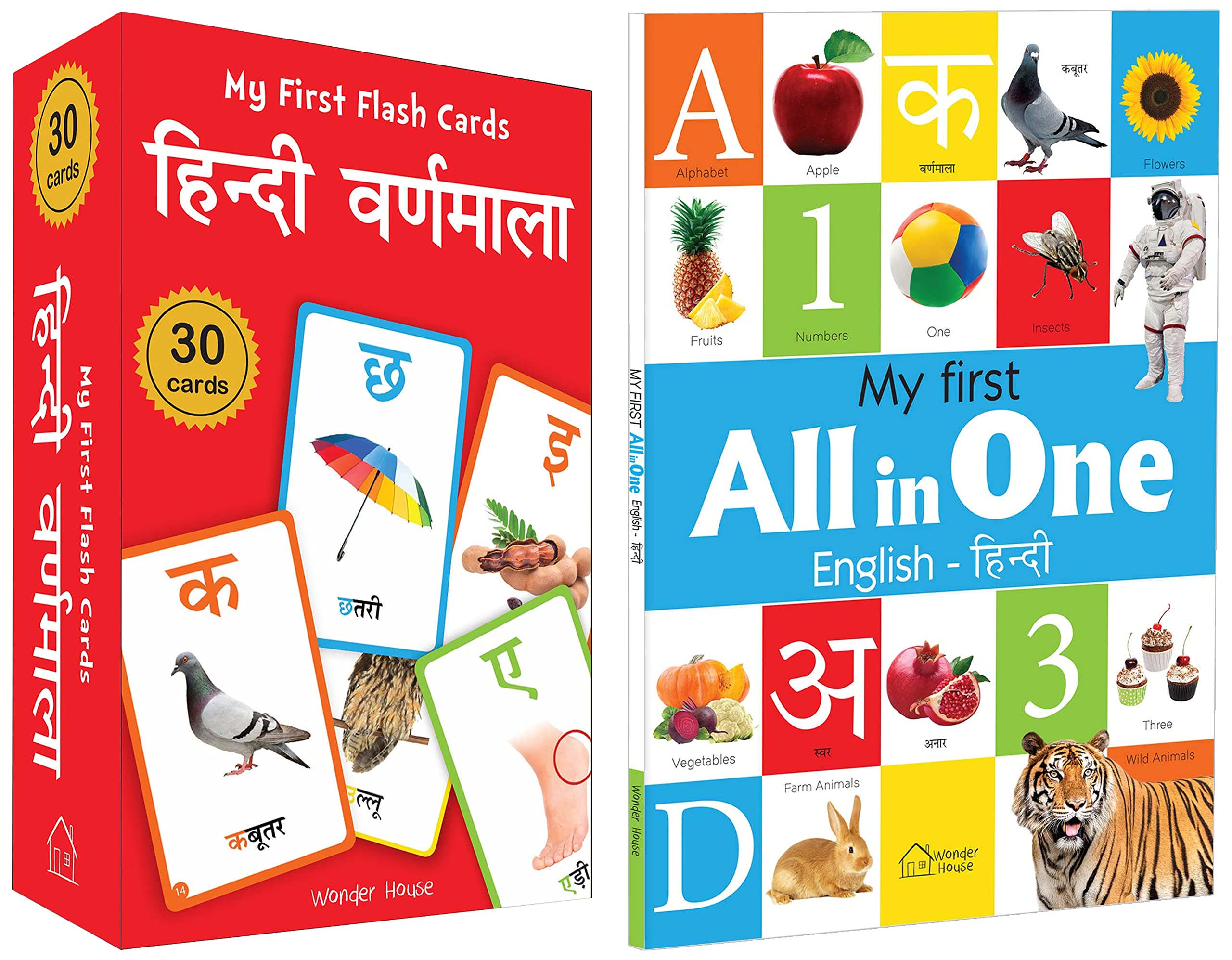 My First Flash Cards Hindi Varnamala : 30 Early Learning Flash Cards ...