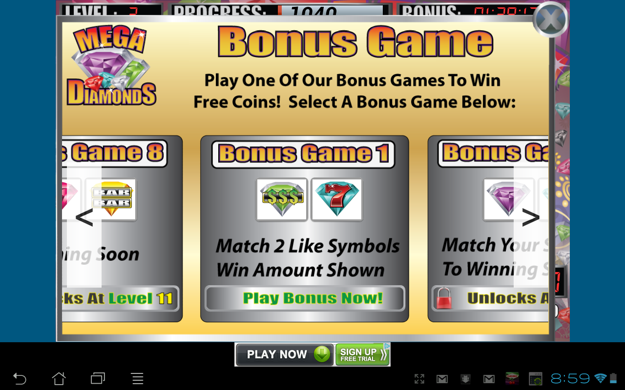 Mega Diamonds Slot Machine - App on Amazon Appstore