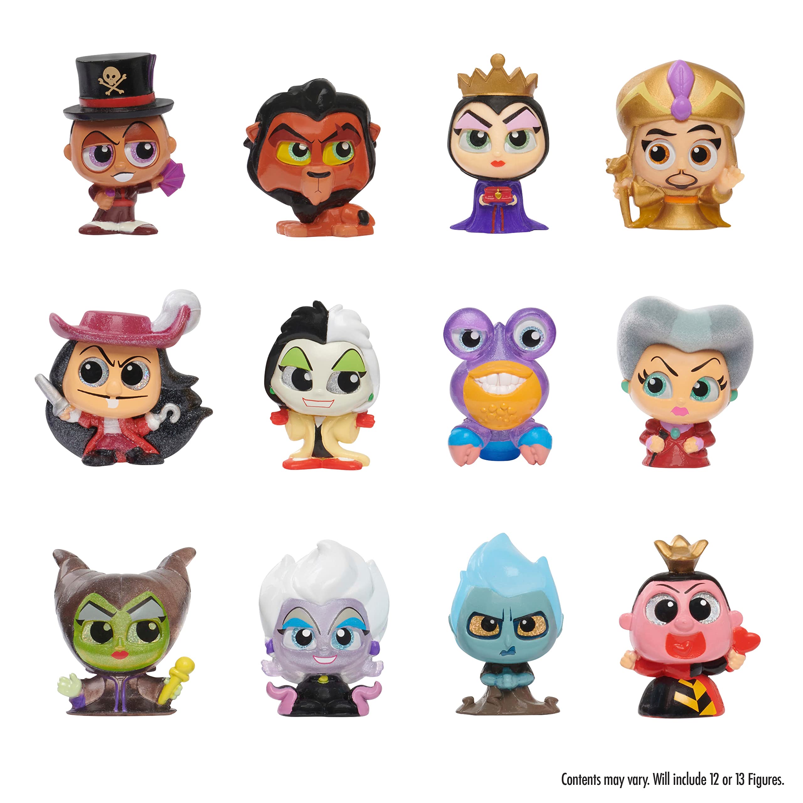 Buy Disney Doorables Villain Collection Peek, Includes 12 Exclusive ...