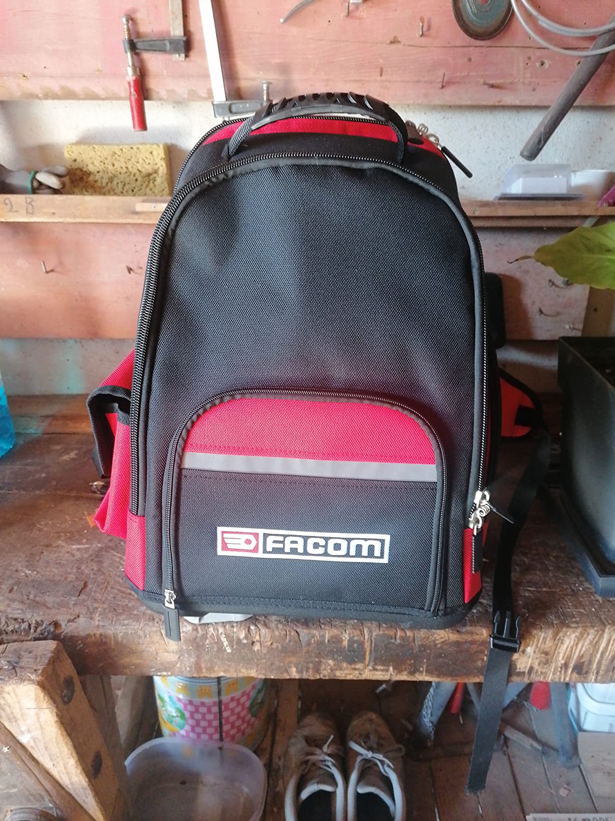 FACOM - Probag Sac à dos - Noir - BS.L30 : Amazon.fr: Mode