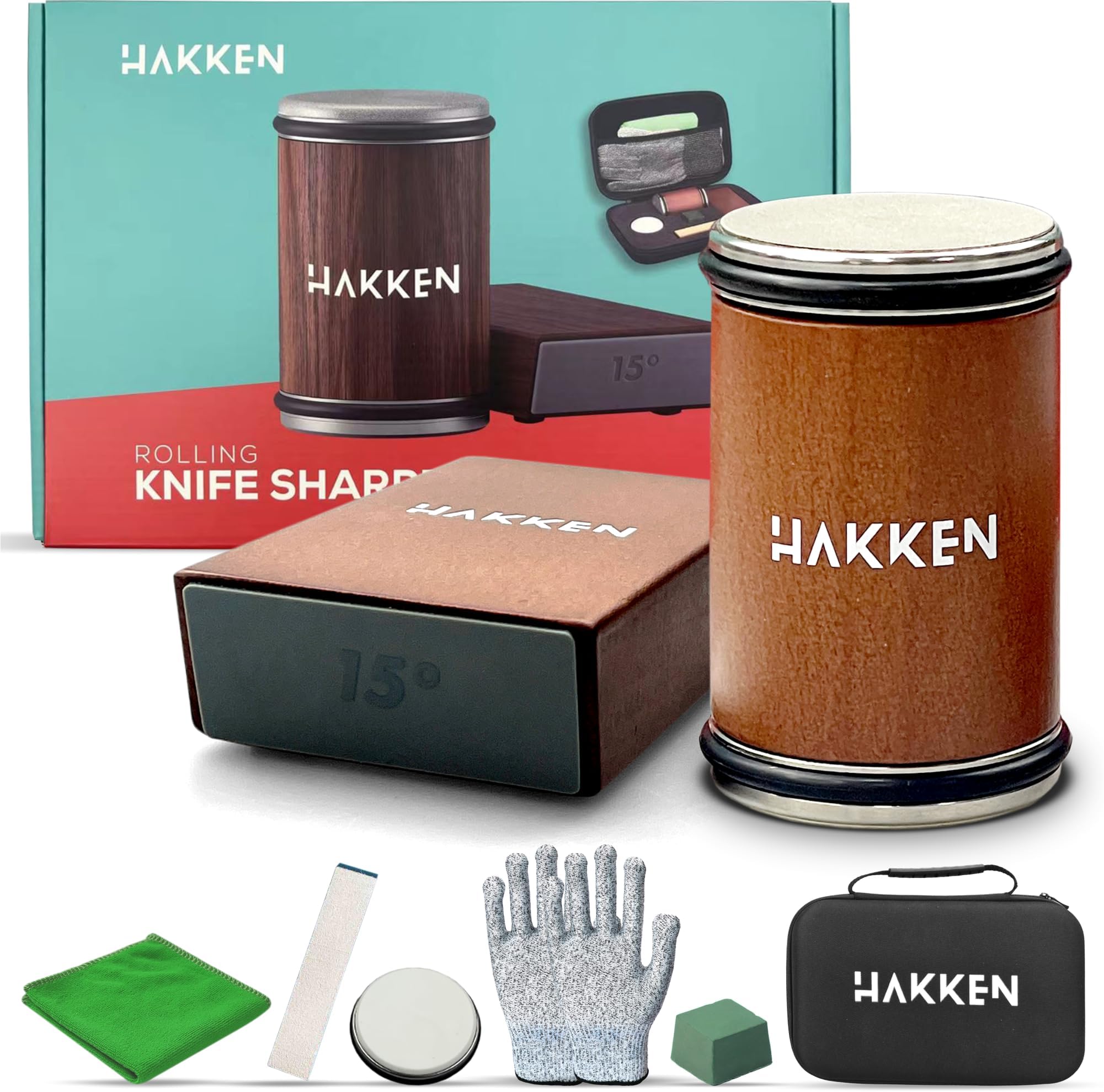 Amazon.com: Rolling Knife Sharpener, Roller Knife Sharpener Kit with ...