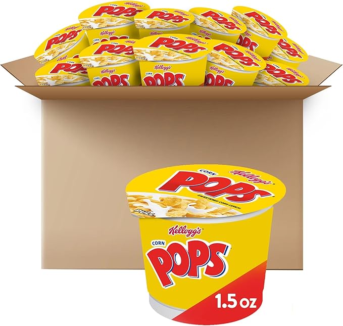 Corn Pops Cereal, vasos de 1.5 onzas : Amazon.com.mx: Alimentos y Bebidas