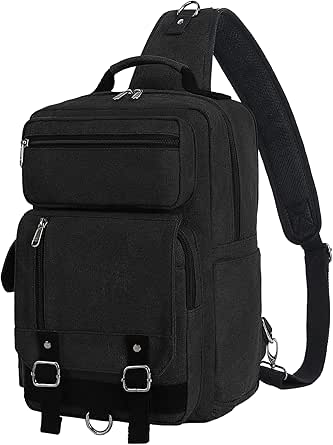 Amazon | [Basicpower] ベーシックパワー ボディバッグ ワンショルダーバッグ メンズ ミリタリーバッグ 斜めがけバッグ ビッグ 帆布 A4 13インチPC 大容量 ...
