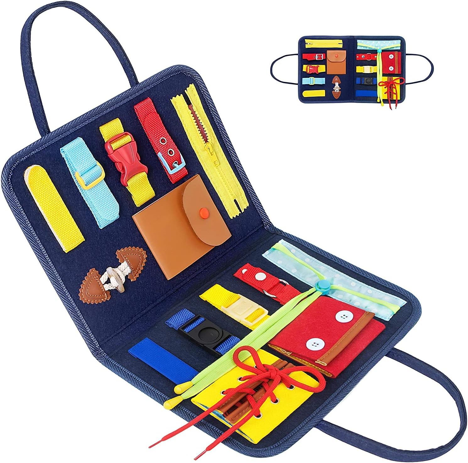 Toddler Busy Board Sensory Board For Fine Motor Skill Montessori Toys toddler-busy-board-sensory-board-for-fine-motor-skill-montessori-toys