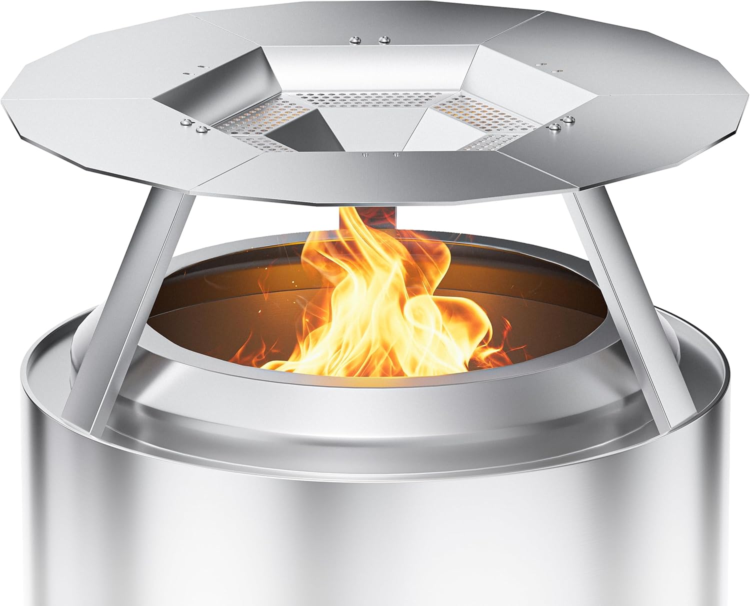 Amazon.com : Heat Deflector for Solo Stove Bonfire, 19.5" Heat ...