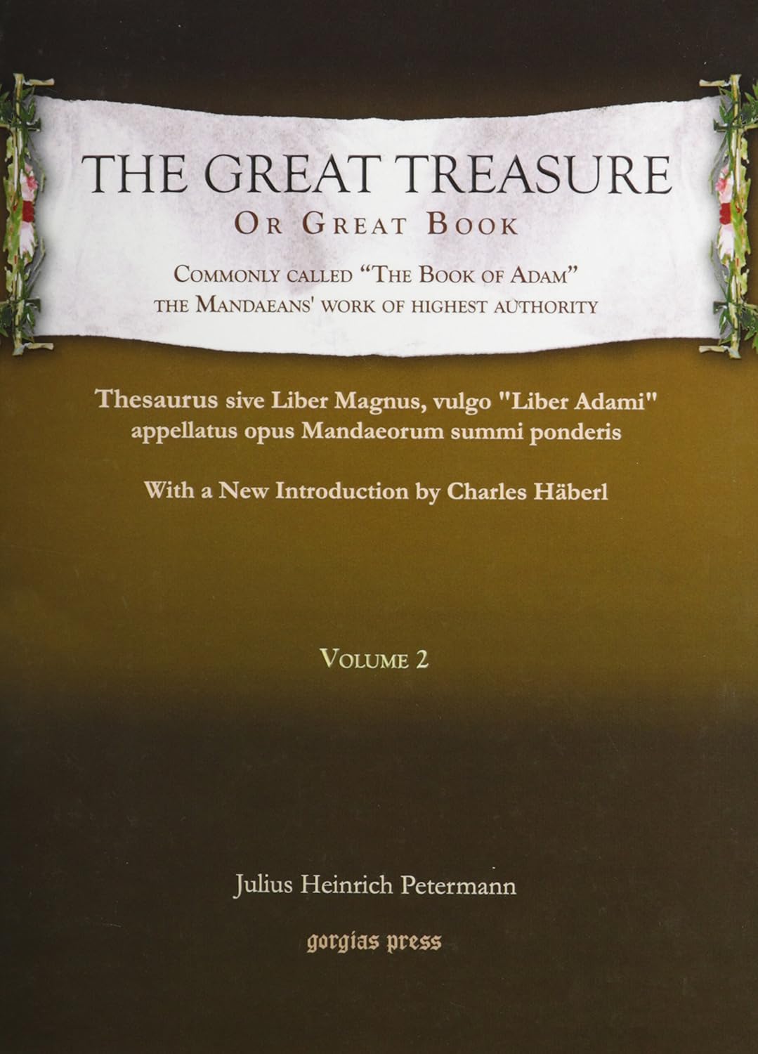 The Great Treasure or Great Book, commonly called “The Book of Adam ...