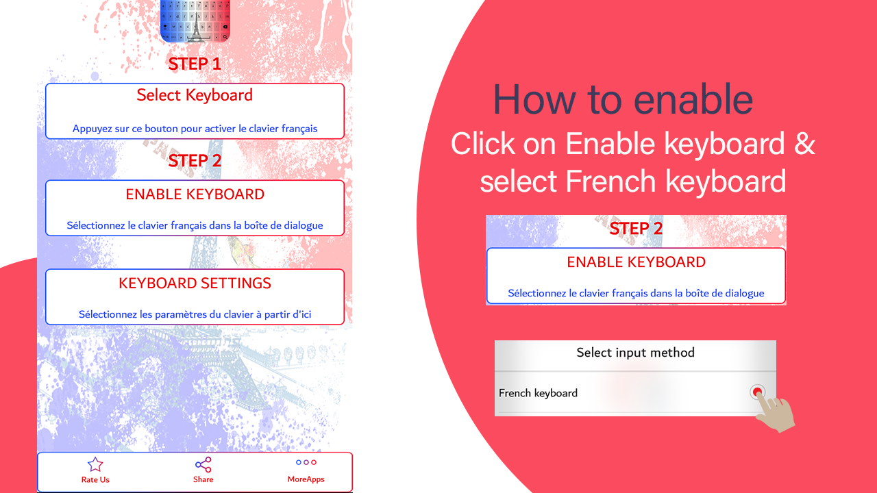 French Keyboard 2018 : French Typing Keypad:Amazon.de:Appstore for Android