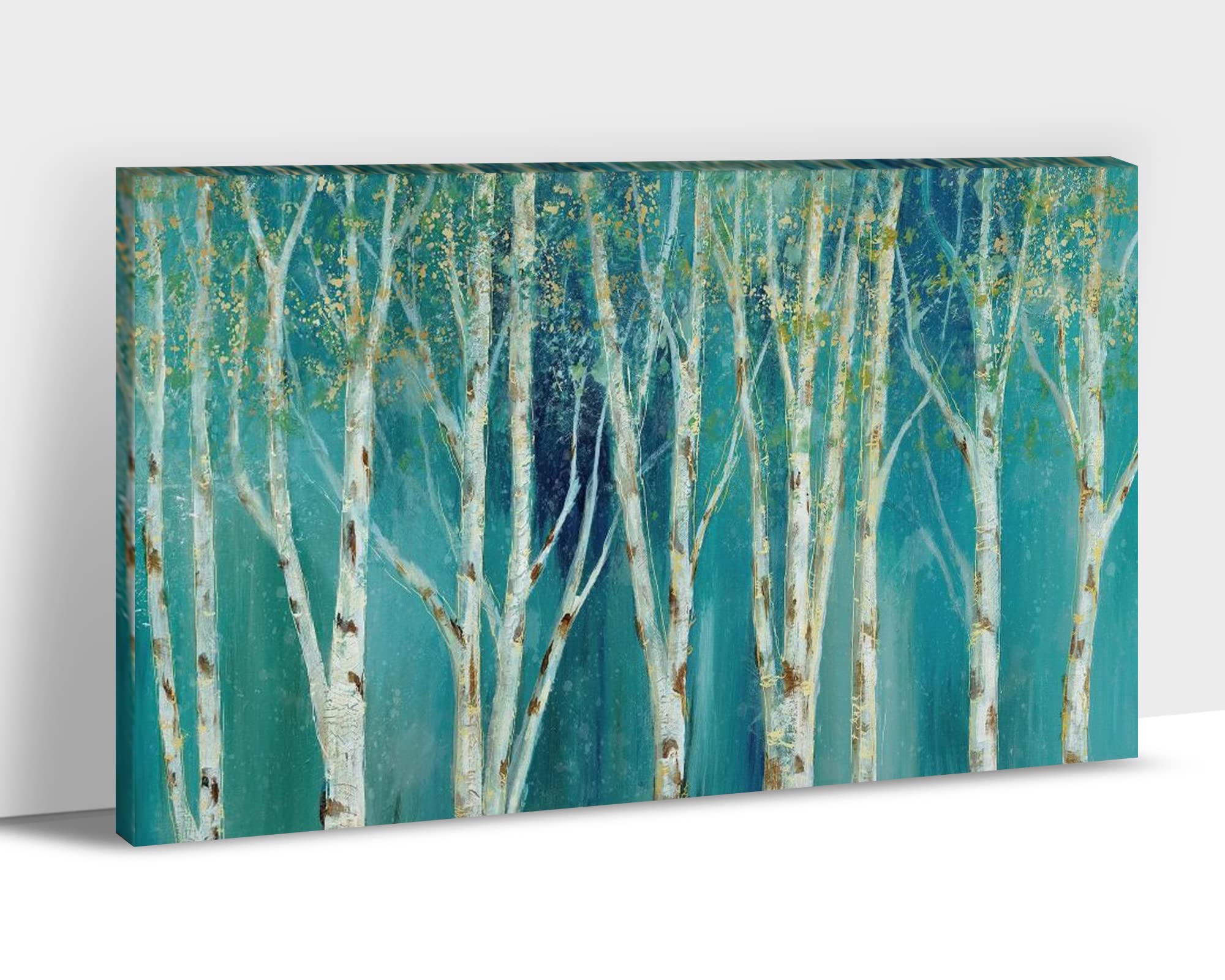 Amazon.com: Birch Tree Wall Art - White Birch Tree Artwork for Living ...