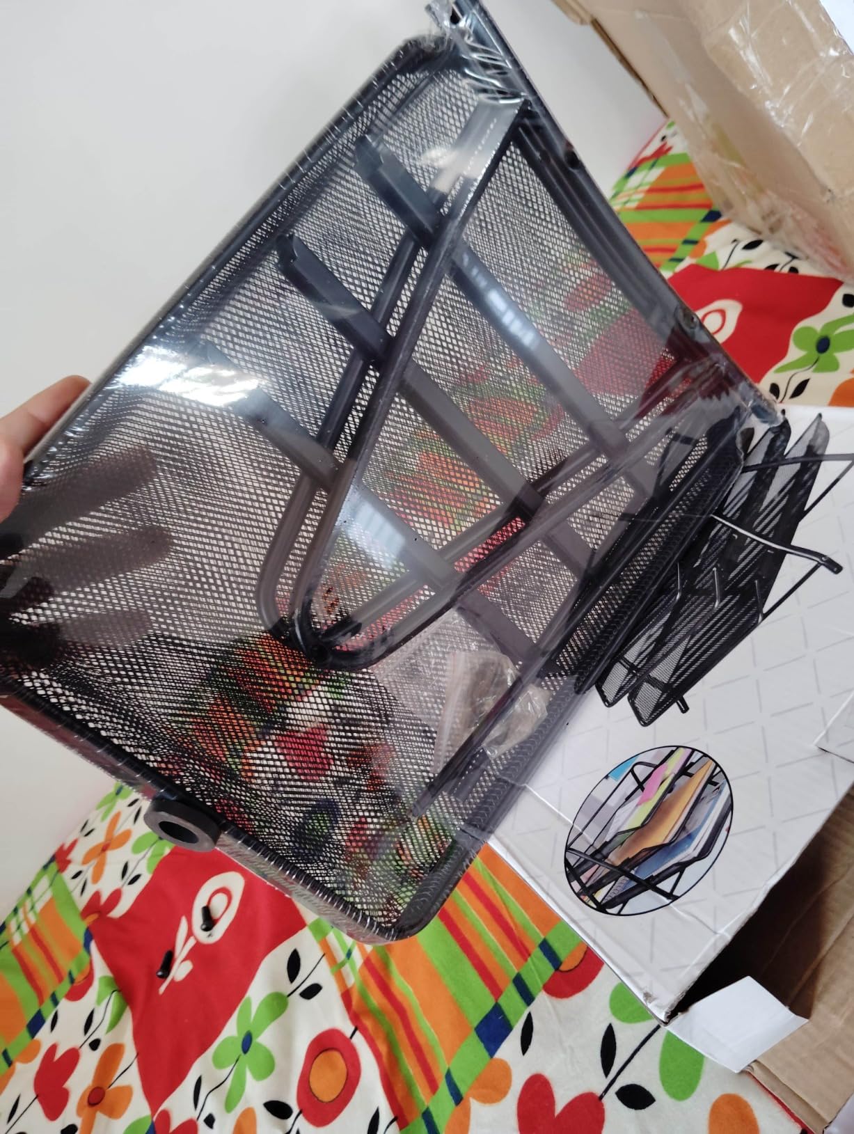 Saya 3-Layer Slidable Stainless Steel Document Tray | Premium Desk ...