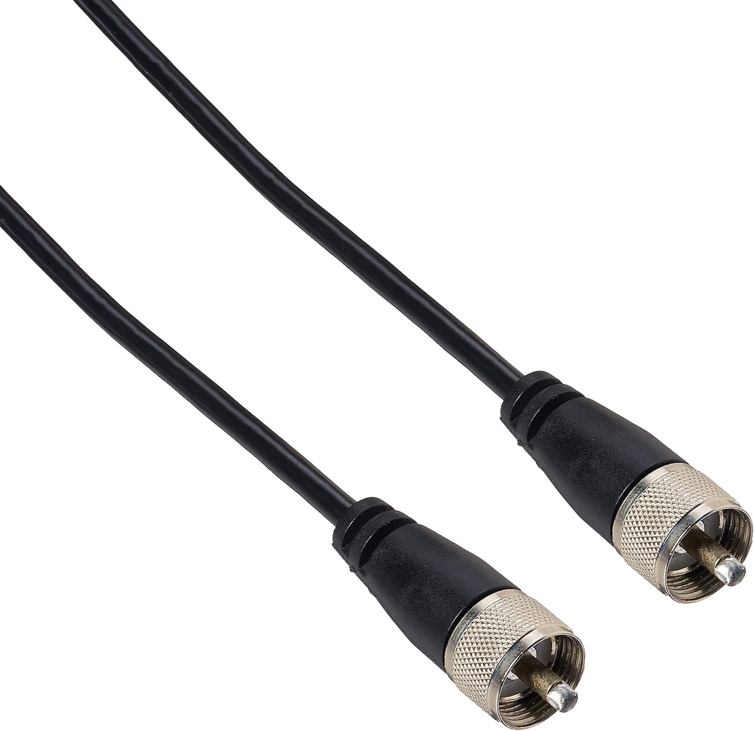 Amazon.com: 3' Plug-Plug Coax Assembly W/Molded PL-259'S : Electronics