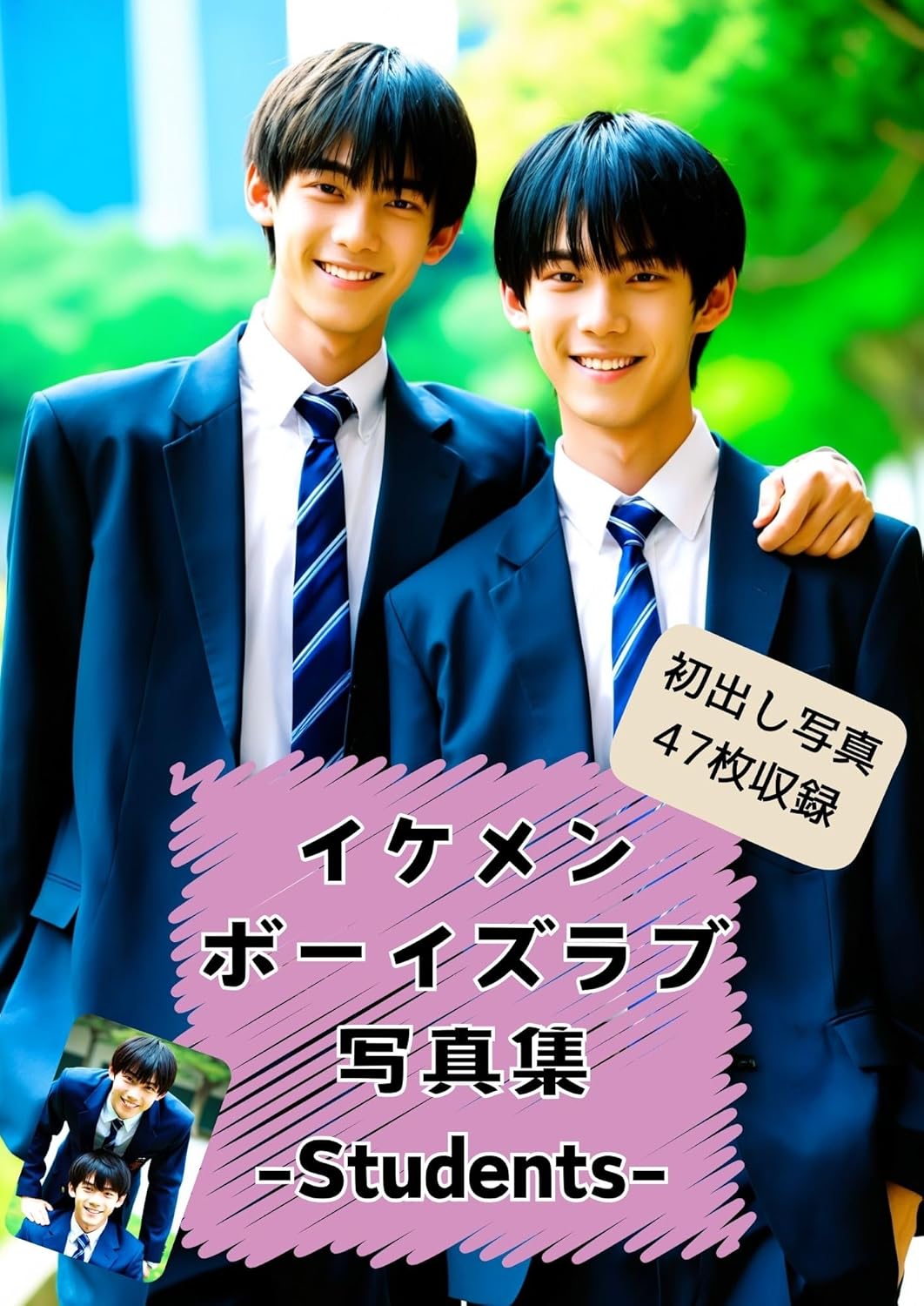 Handsome boys love photo collection students Ikemen boys love shashinshu (Japanese Edition ...