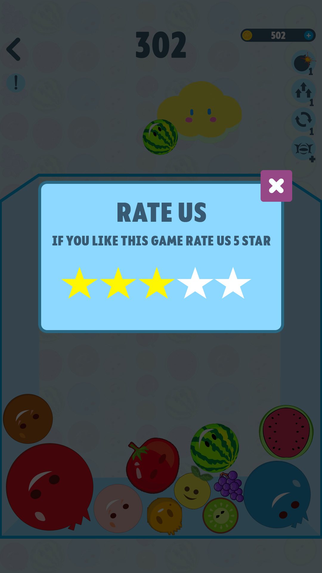 Suika Watermelon Game Merge Fruit Drop Game - Best Puzzle, Matching ...