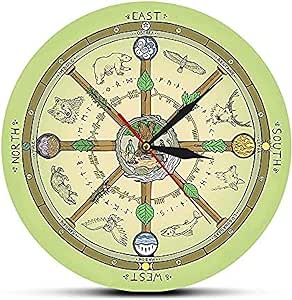 Amazon.com: Member's Day Gifts for Women The Wheel of The Year Print ...