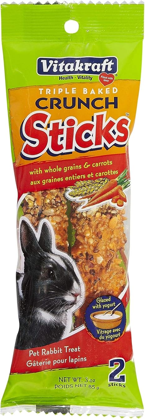 Amazon.com : Vitakraft Triple Baked Crunch Sticks With Whole Grains And ...