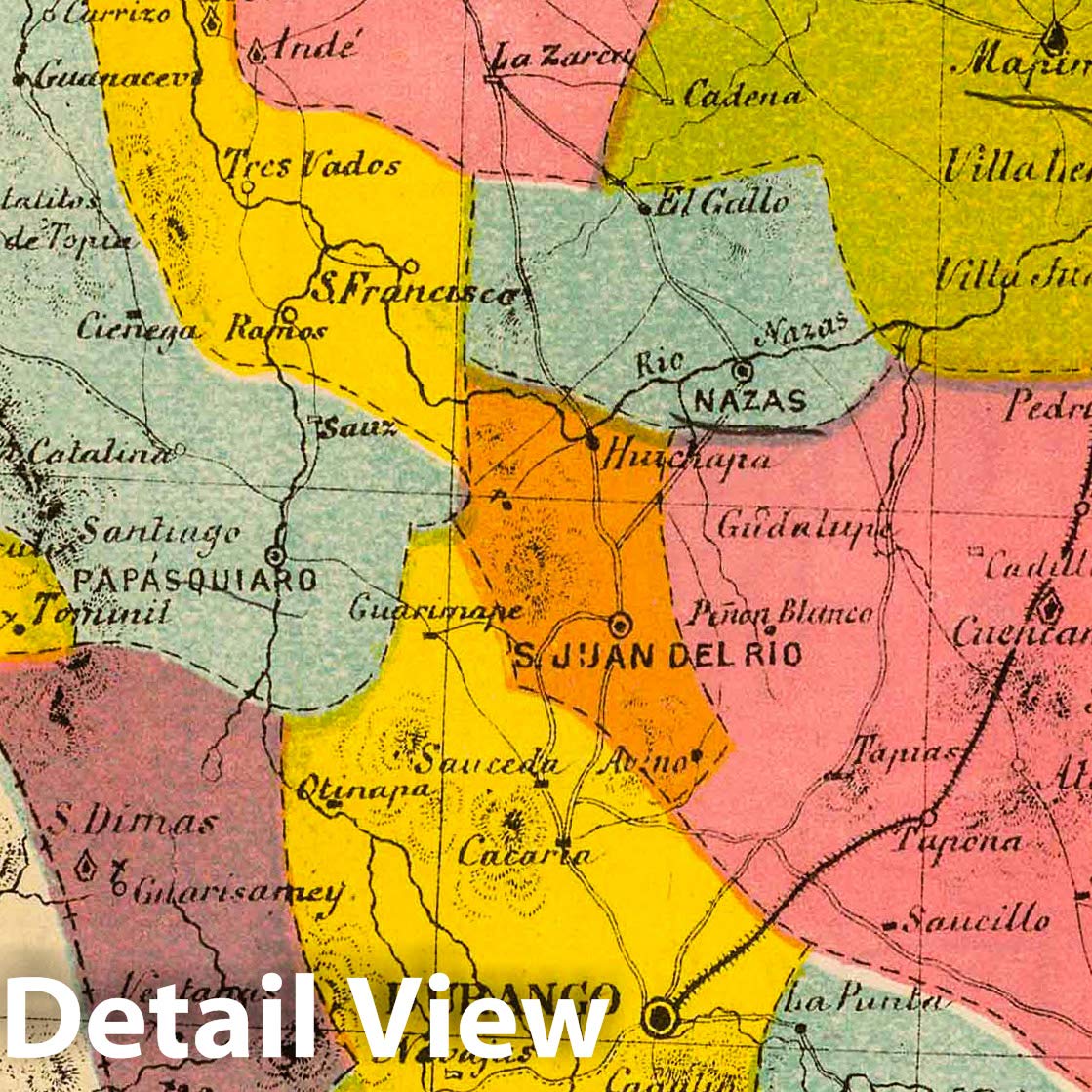 Mapa De Durango Mexico Durango Atlas De Los Pueblos Indígenas De