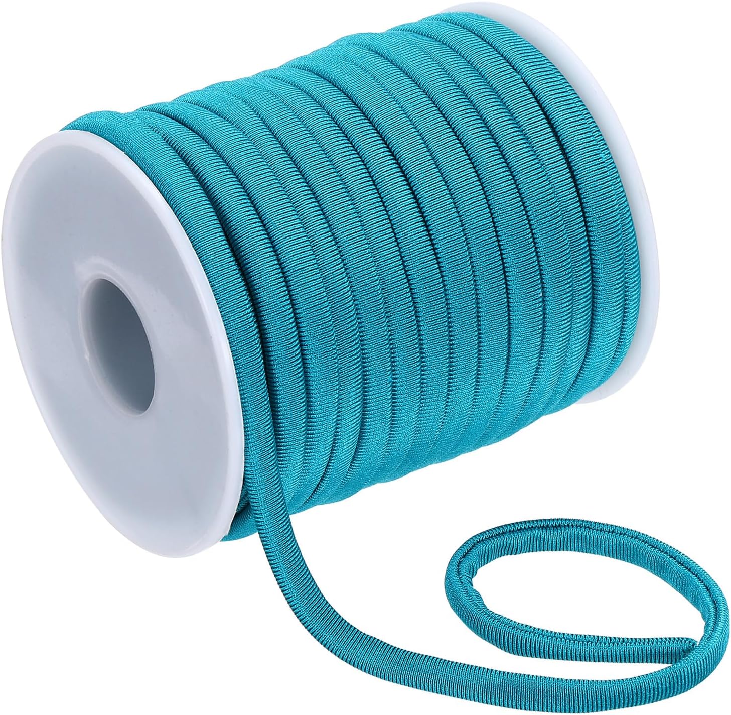 Amazon.com: PATIKIL Flat Elastic Nylon Cord, 21.87 Yard 5 mm Stretchy ...
