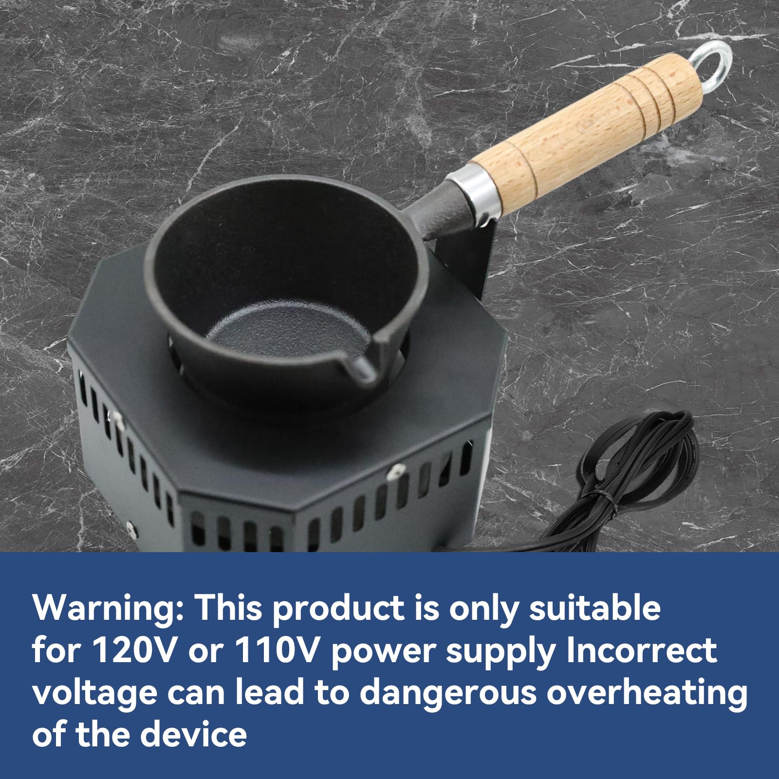 Snapklik.com : New Upgrade Electric Lead Melting Pot, Metal Melting Pot ...