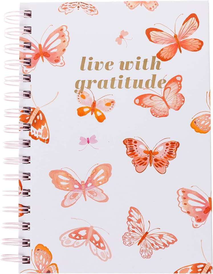 Amazon.com: Butterfly Spiral Notebook 8.5 X 11