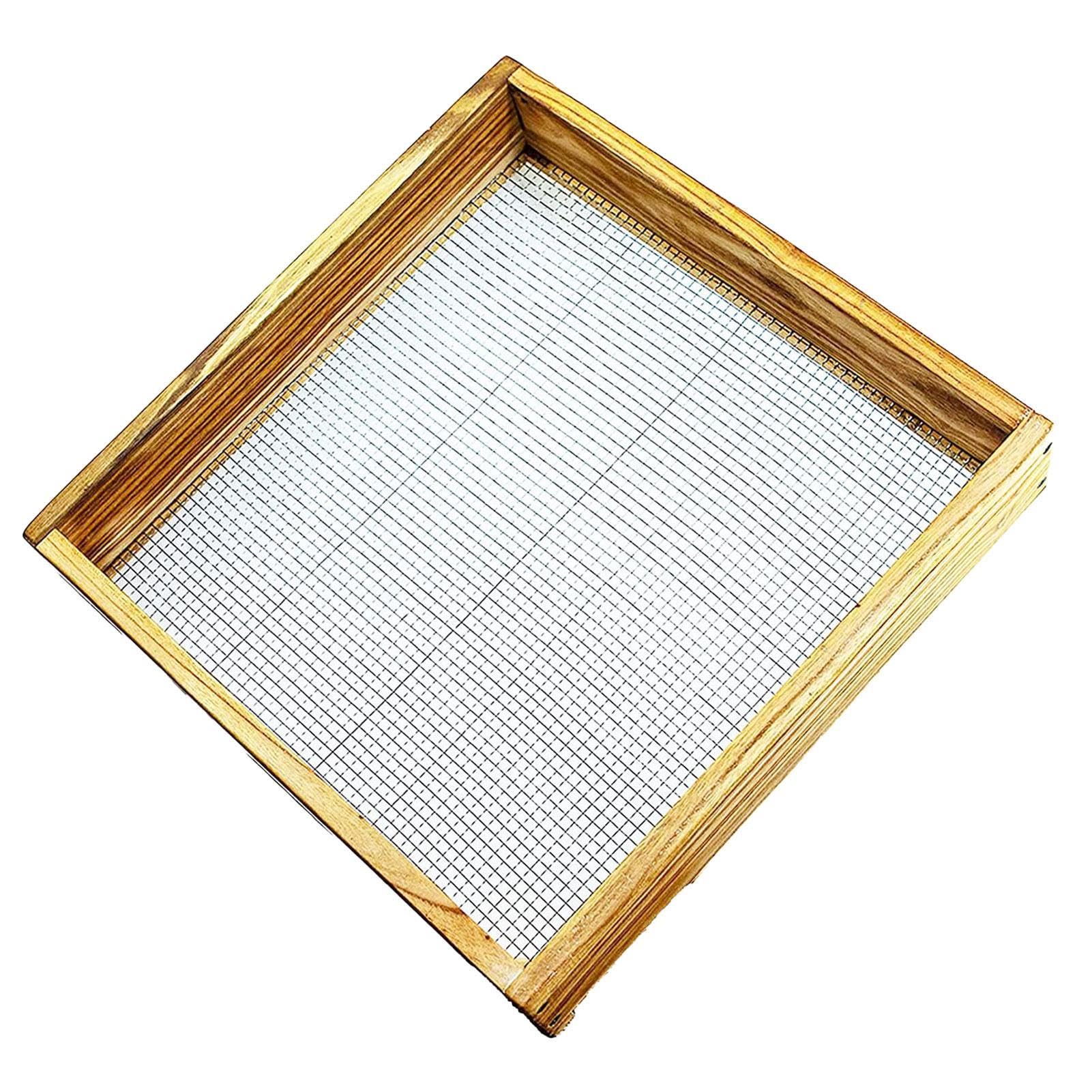 Compost Soil Screen Plastic Soil Sifter Screen - Rotary Garden Sieve ...