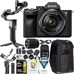 Amazon.com : Sony a7 IV Mirrorless Full Frame Camera with 28-70mm Lens ILCE-7M4K/B Filmmaker's ...
