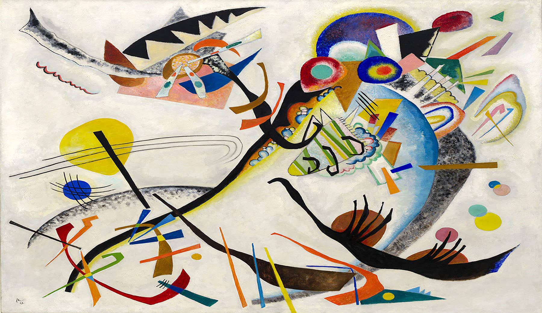 Buy Wall Art Impressions Laminated 17x15 : Wassily Kandinsky Most ...