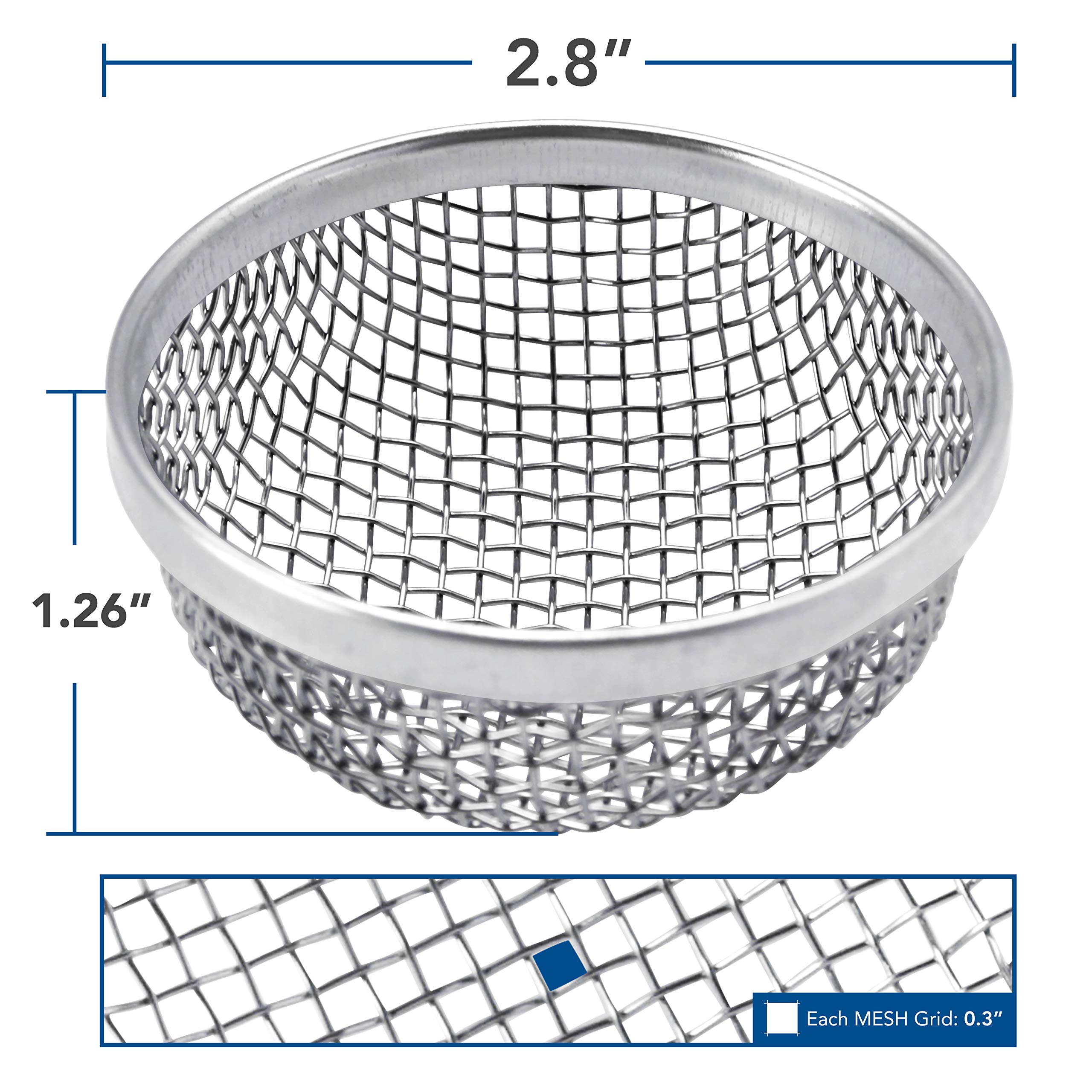 Snapklik.com : RV Furnace Vent Screen - 2 Pack Flying Insect Bug Cover ...