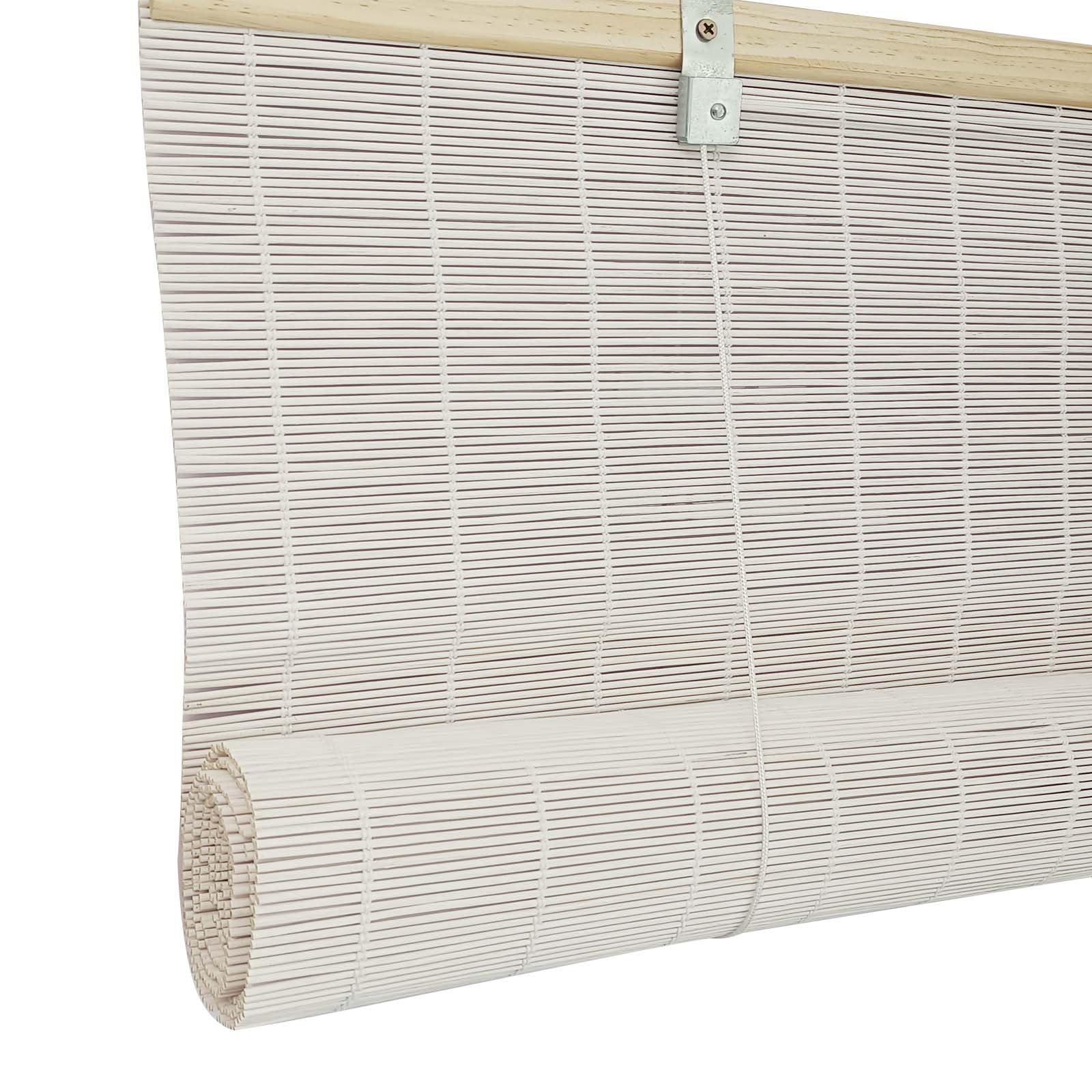Wide Bamboo Blinds On Windows Free Shipping! Radiance Cordless Bamboo