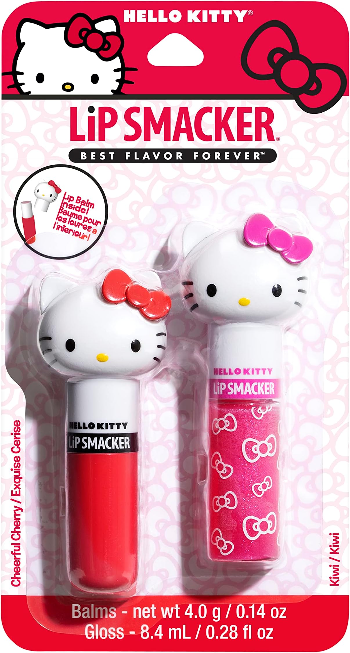 Amazon.com : Lip Smacker Lippy Pals Swirls, Sanrio Hello Kitty ...