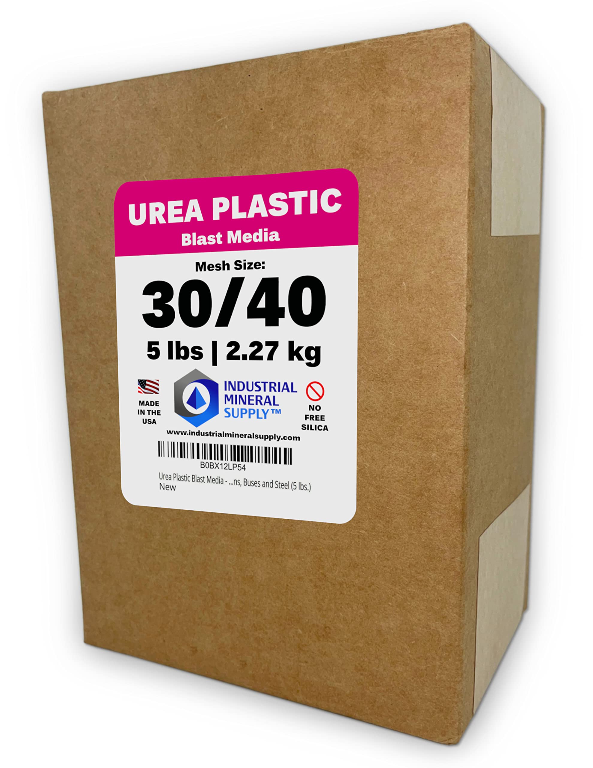 Amazon.com: Urea Plastic Blast Media - Mesh Size 30/40 - Plastic ...