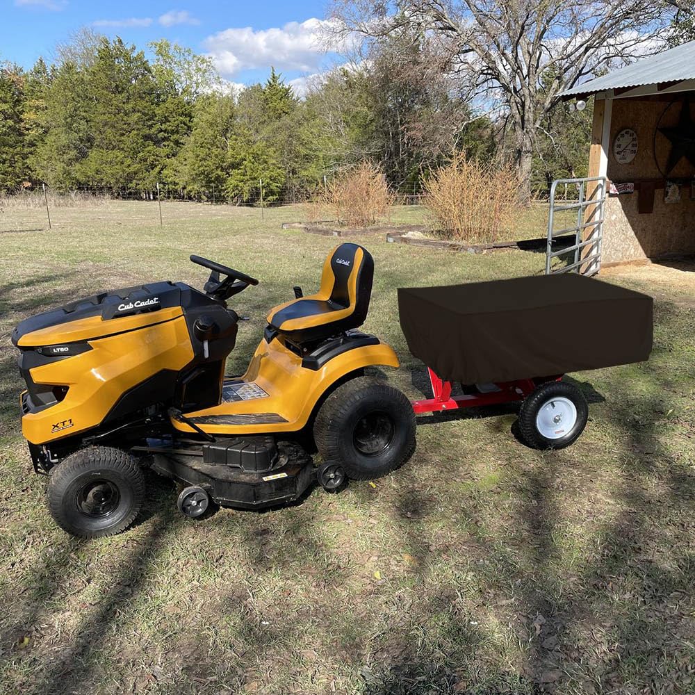 Snapklik.com : Tow Behind Dump Cart Cover Waterproof Heavy Duty Steel ...