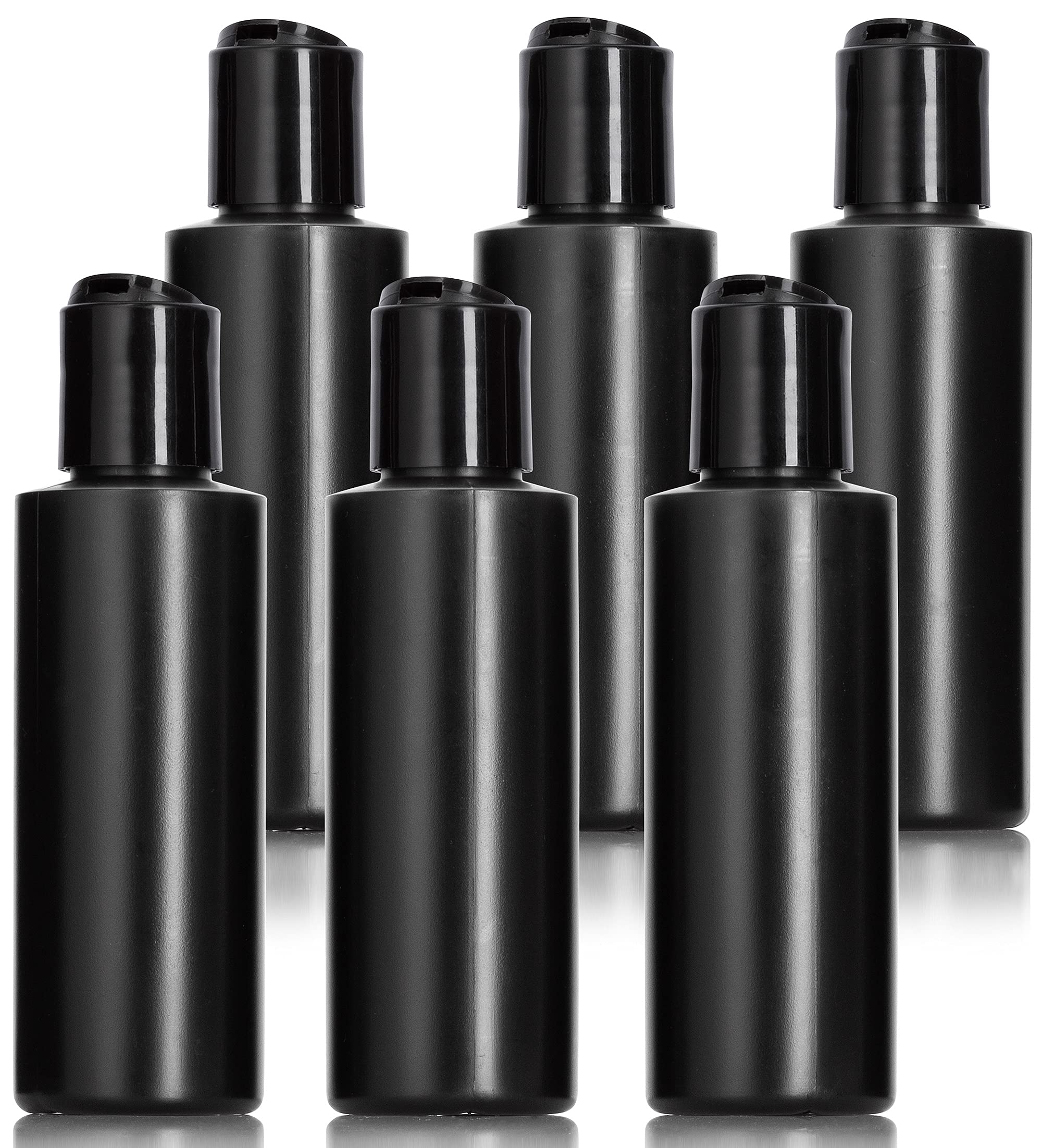 Amazon.com: JUVITUS 8 oz Black Squeeze Cylinder Plastic (BPA Free ...