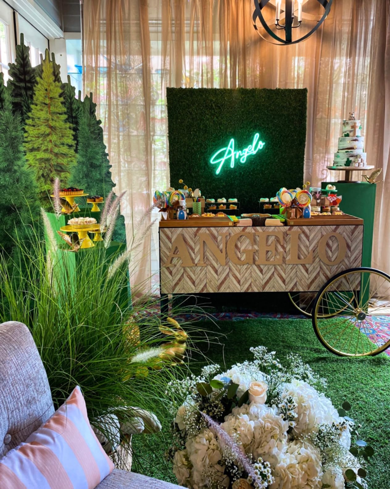 $10/mo - Finance SP12622 Tree Group Forest 80 inch Cardboard Cutout ...