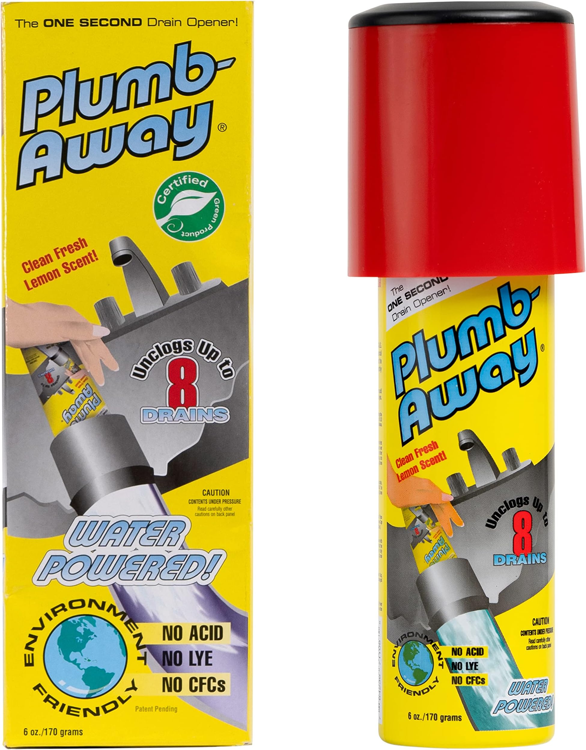 Amazon.com: Plumber's Hero Kit - Unclog Drains Instantly - 20 Uses in ...