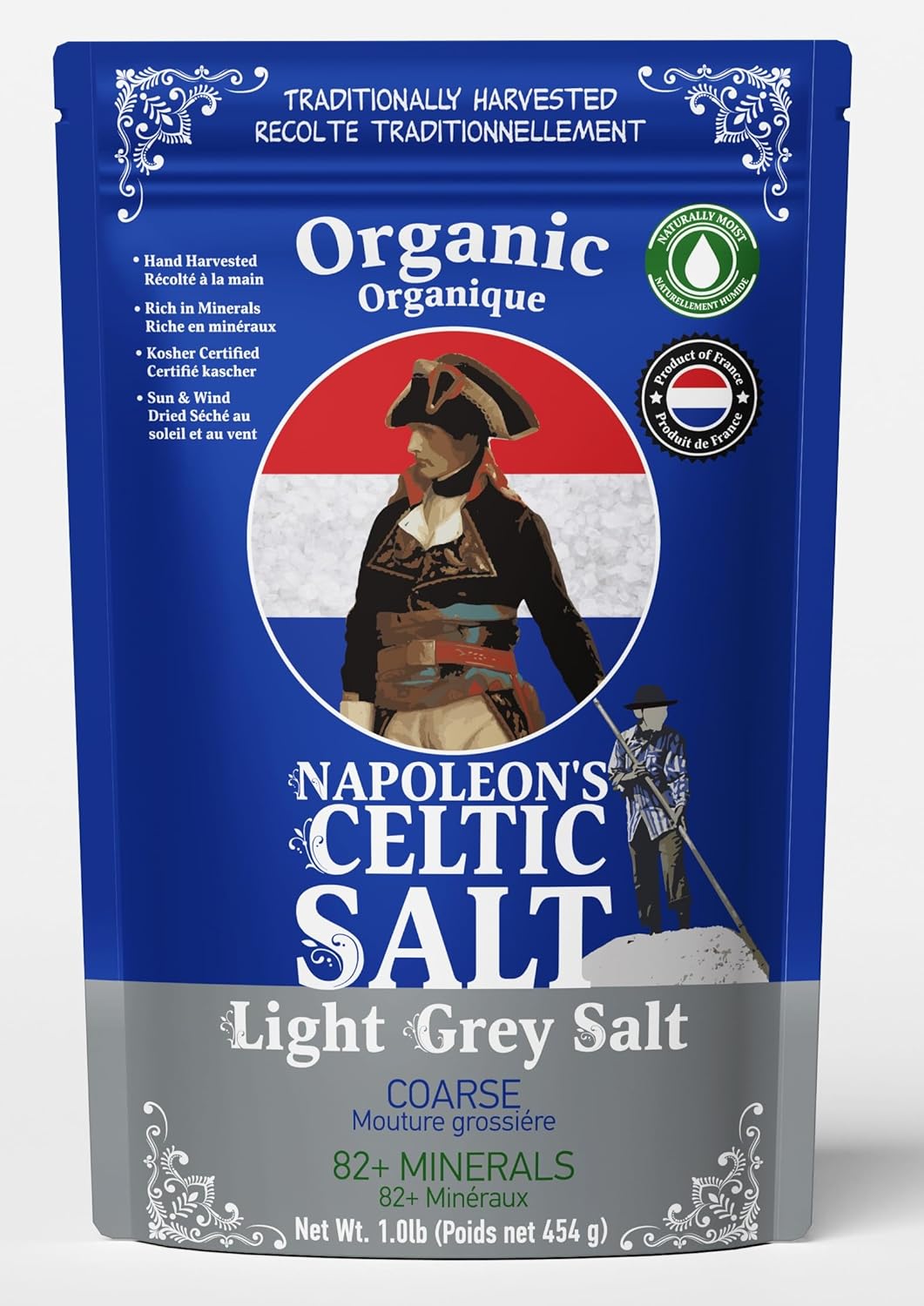 Napoleon's Celtic Salt - Celtic Salt Organic 82 Minerals Coarse, 1.0lb ...
