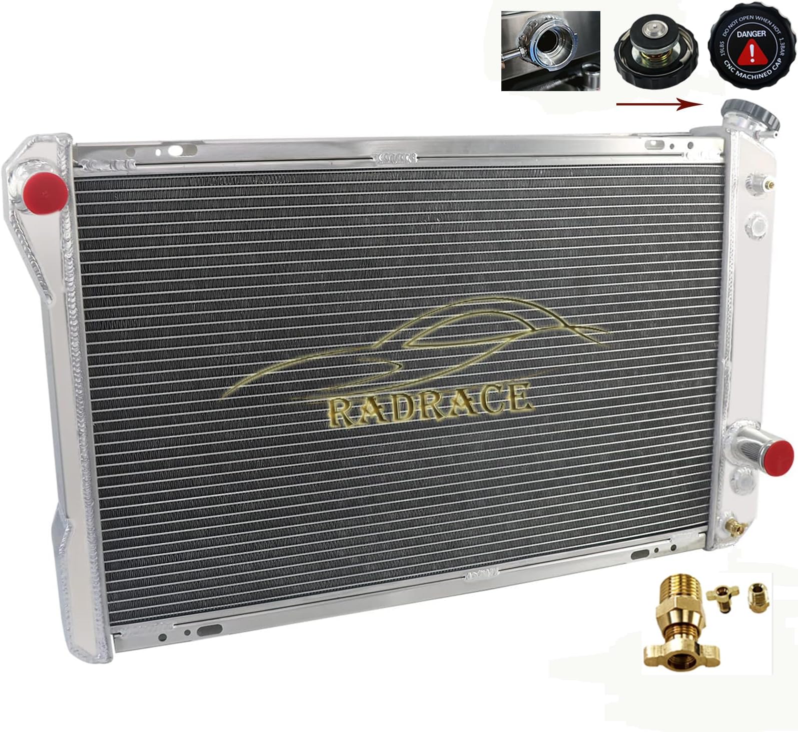Amazon.com: KUNTAUTOS 3 Row Radiator+12" Fans Shroud Kit for 1982-1992 ...