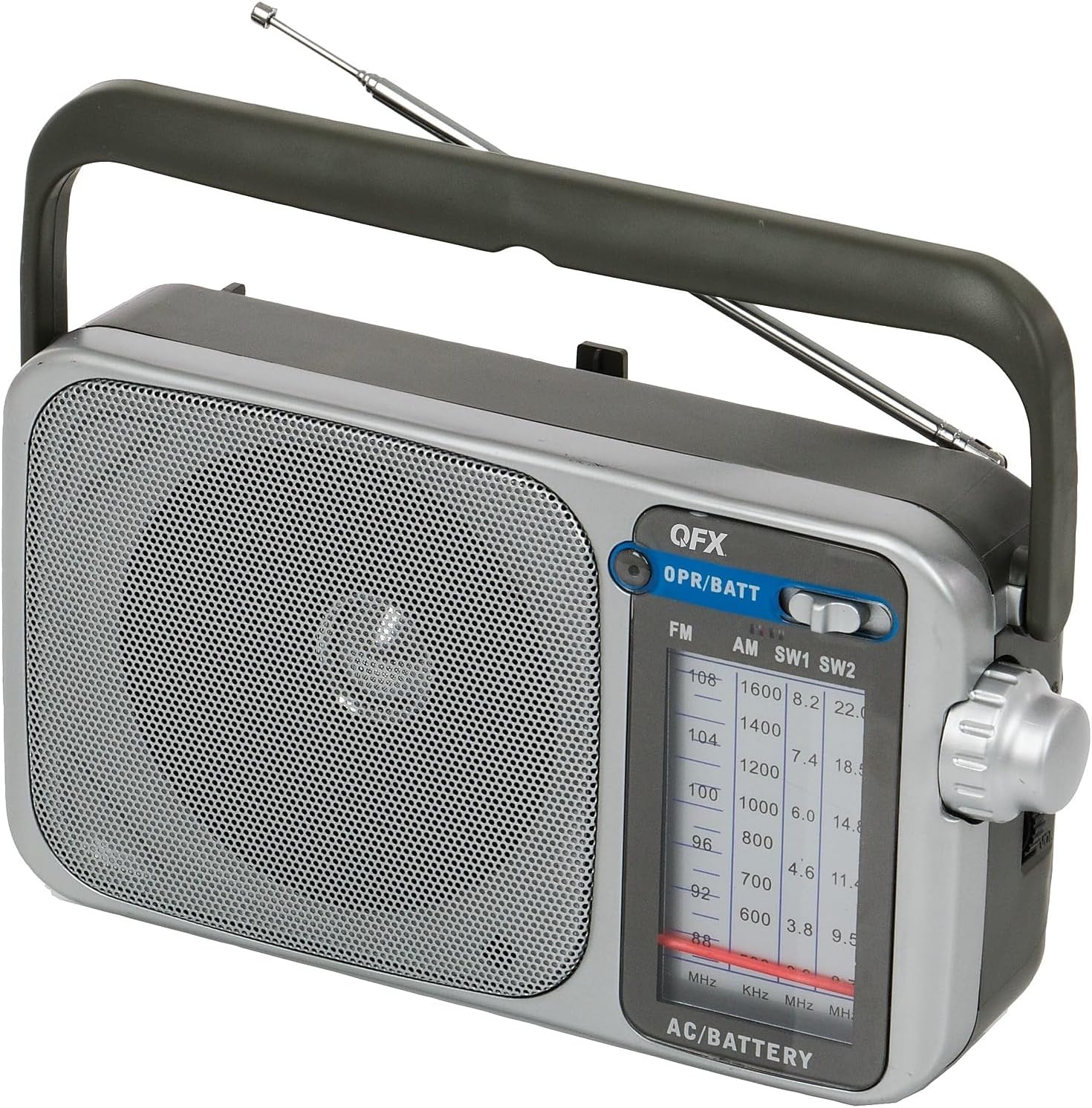 Amazon.com: QFX R-24 Portable AM/FM/SW1-SW2 Radio : Electronics