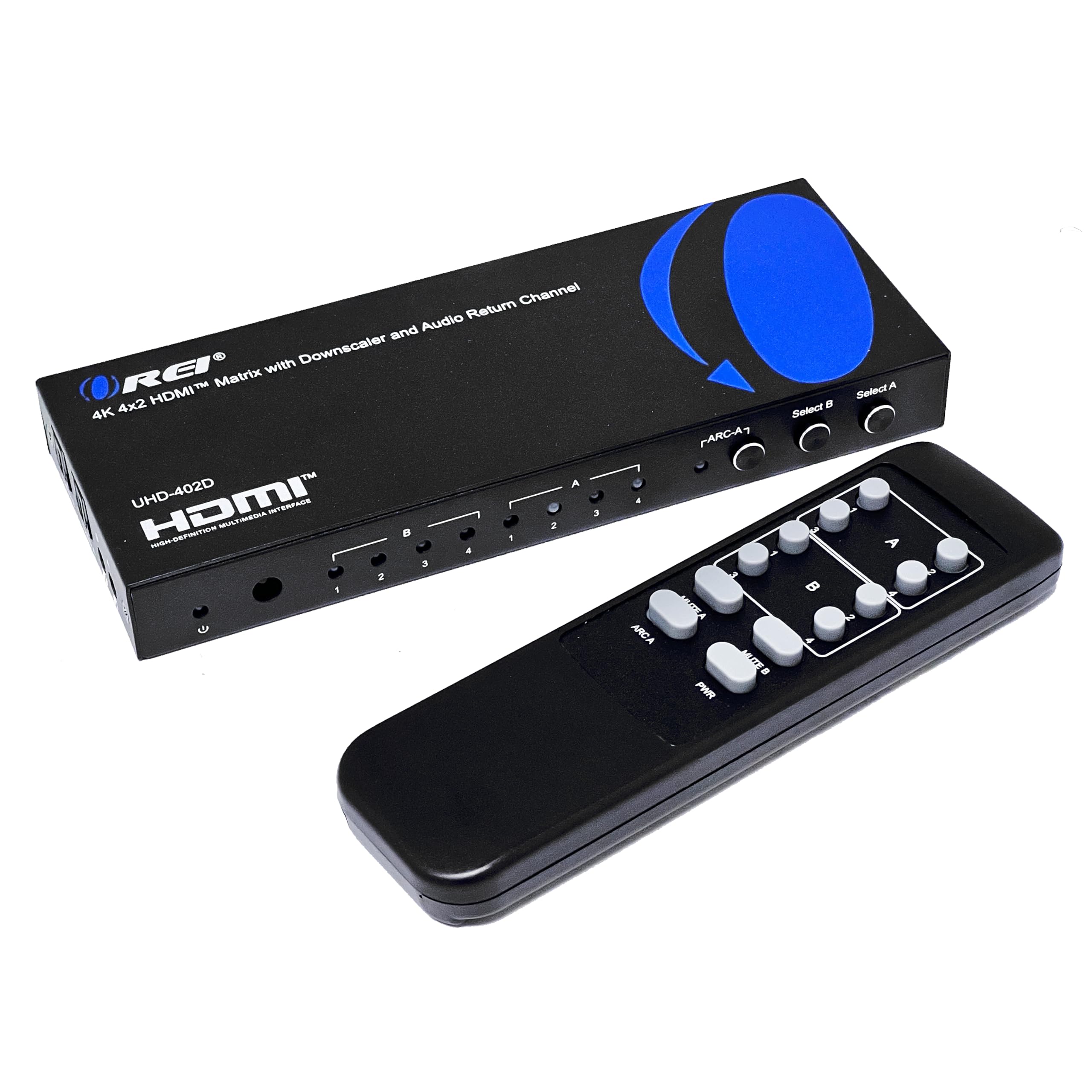 Amazon.com: OREI 4K HDMI Matrix Switch 4 X 2, Switcher 18G UltraHD with ...