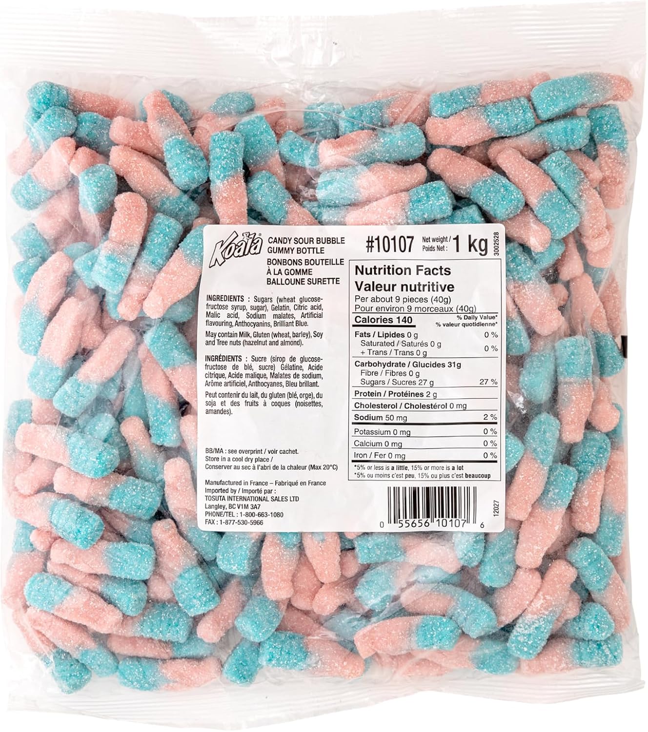 Koala Sour Bubble Gummy 1KG : Amazon.ca: Everything Else
