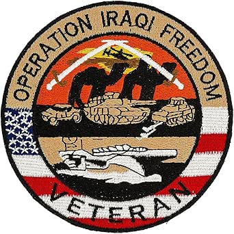 Amazon.com: Operation Iraqi Freedom Veteran Patch : Clothing, Shoes ...