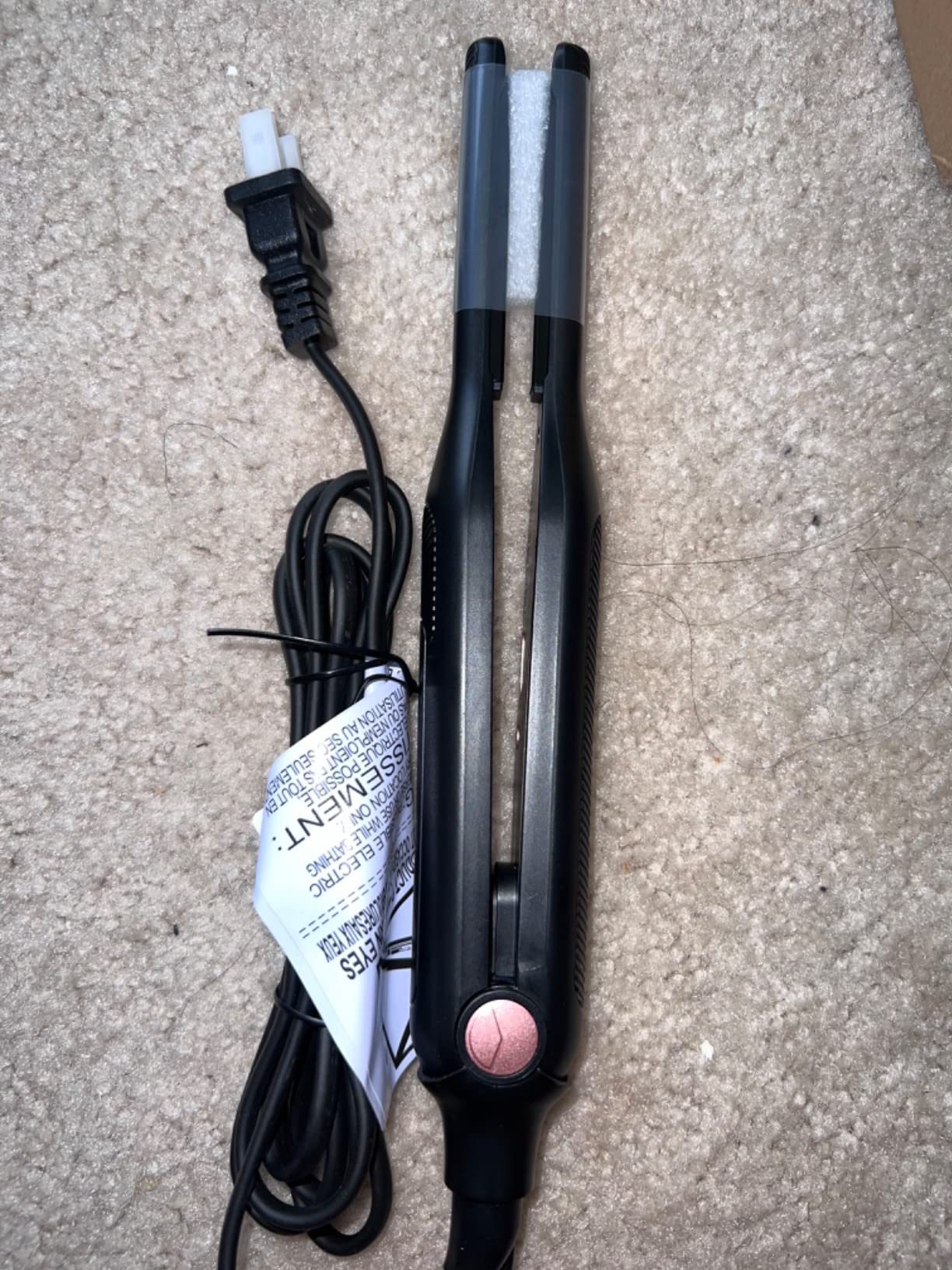 $4/mo - Finance Wavytalk 3/10" Small Flat Iron, Pencil Flat Iron for ...
