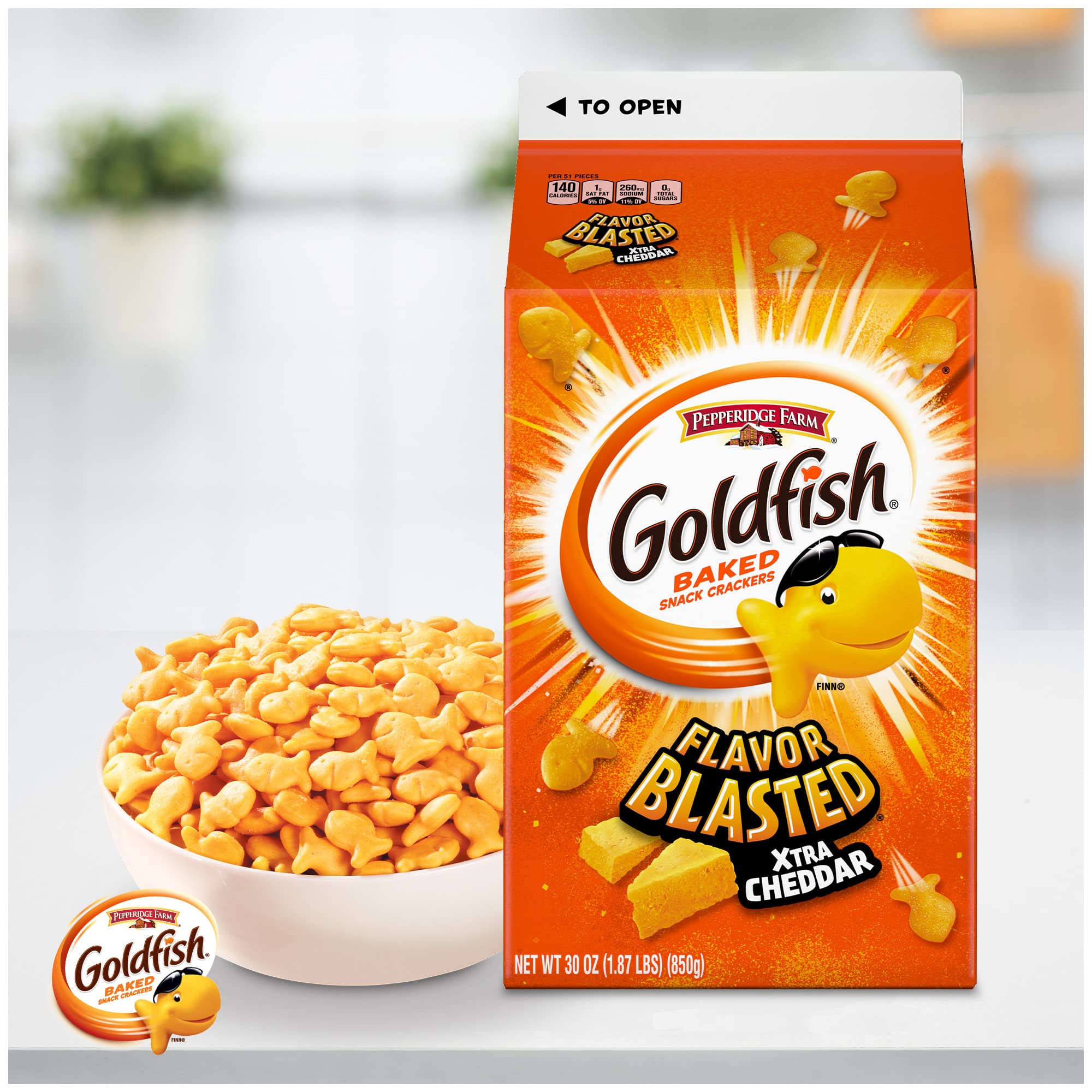 Goldfish Crackers Flavor Blasted