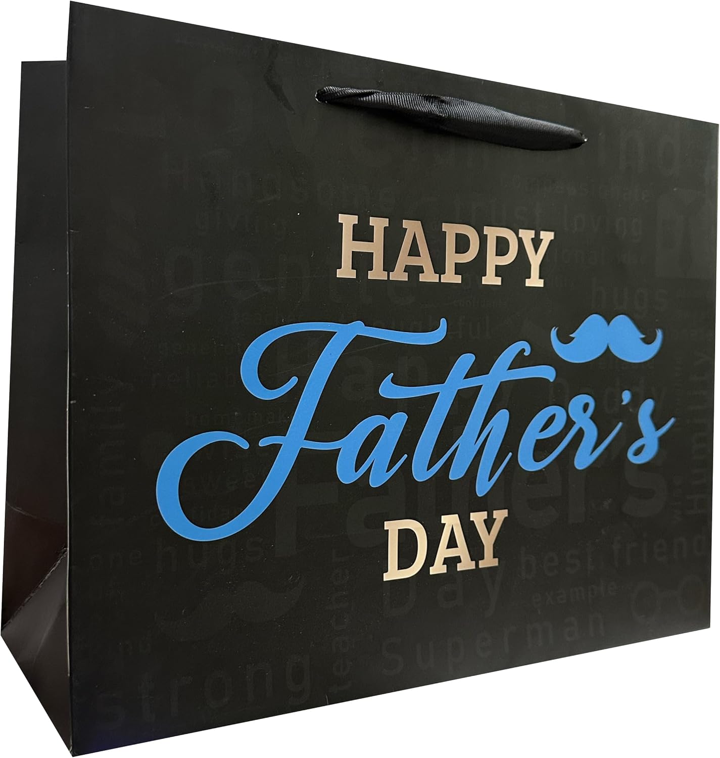 Amazon.com: Qirrmiy 13” Large Father's Day Gift Bag Set with Handles ...