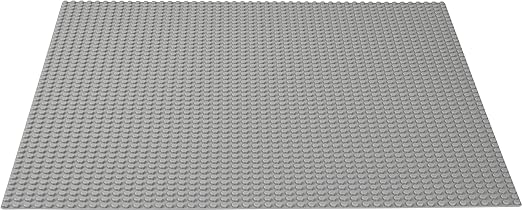 Amazon.com: LEGO Classic Gray Baseplate 10701 Building Toy Compatible ...