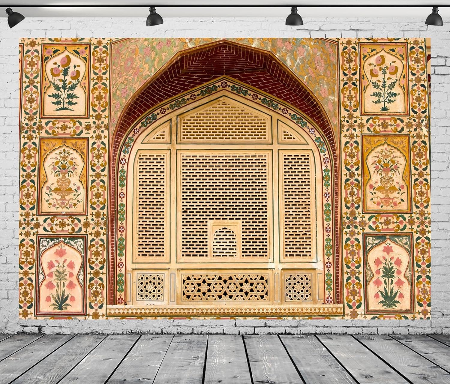 BELECO 15x8ft Fabric Indian Palace Backdrop India Philippines | Ubuy