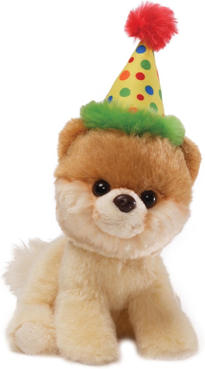 Amazon.com: Gund 5" Itty Bitty Boo Happy Birthday Plush : Toys & Games