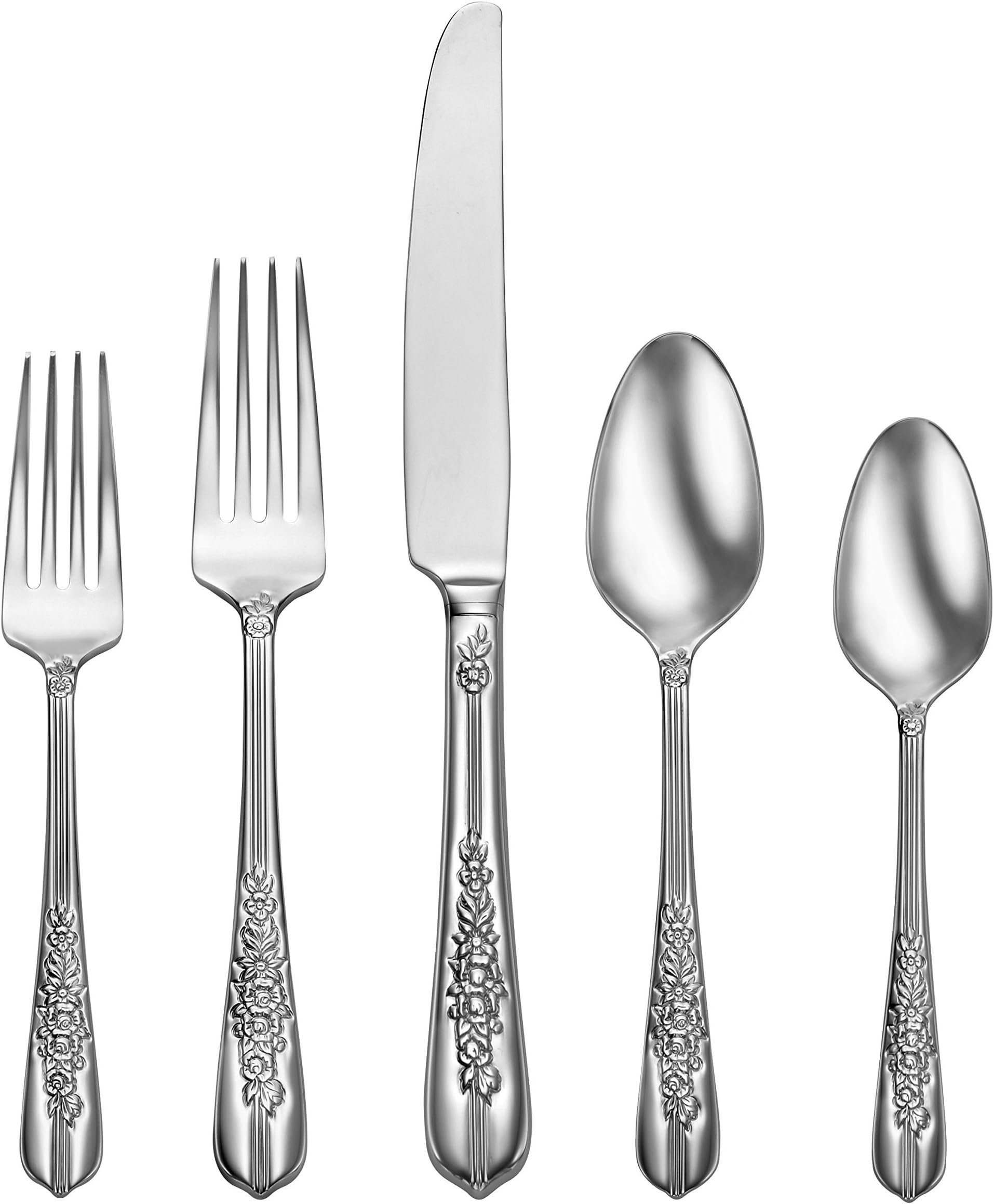 Amazon.com | Oneida Cleo 45-pc. Flatware Set: Serving Sets